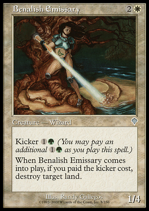 INV - Benalish Emissary – BurroSingles