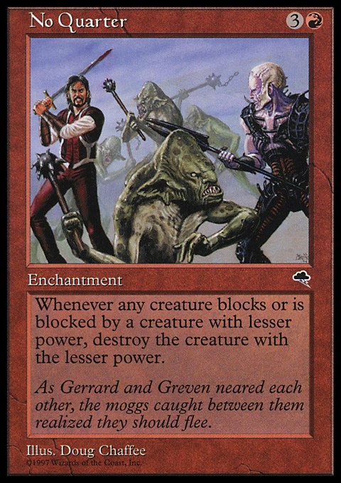 TMP - No Quarter – BurroSingles