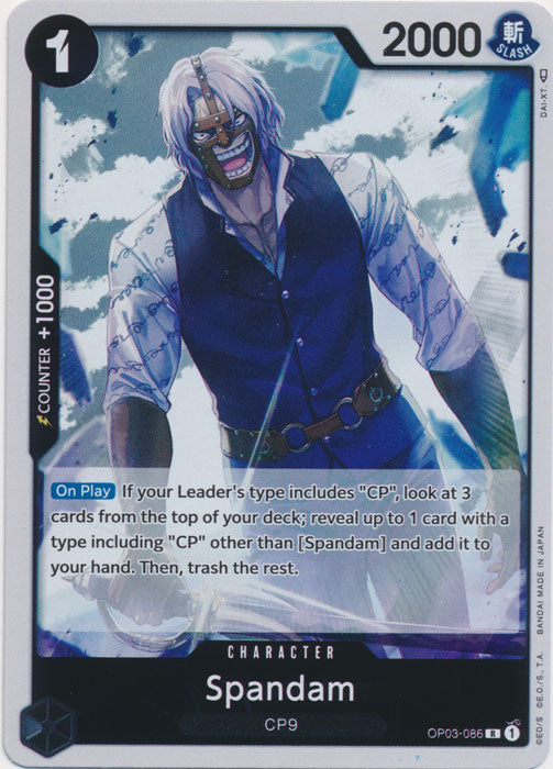 Spandam - OP03-086 – BurroSingles