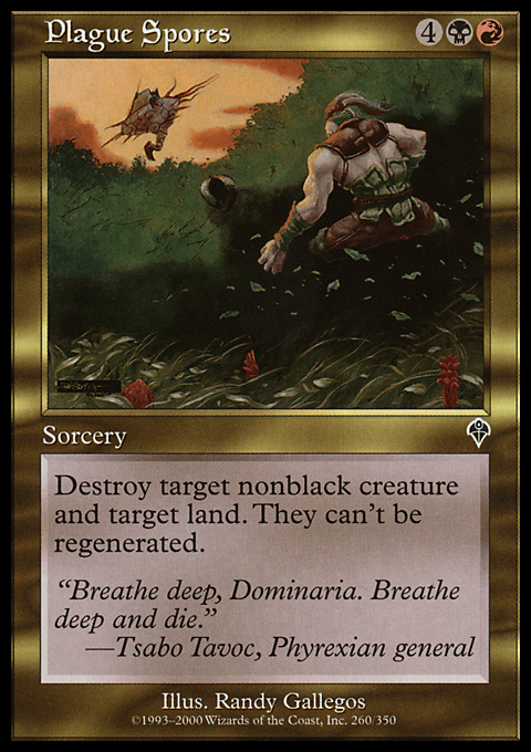 INV - Plague Spores – BurroSingles