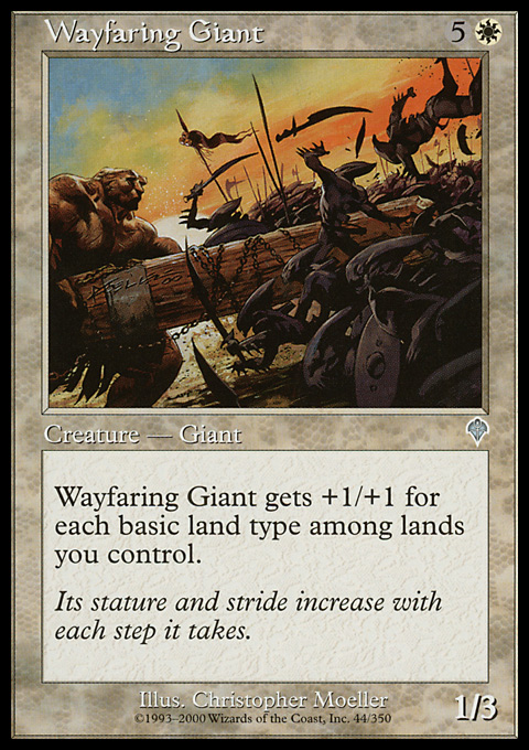 INV - Wayfaring Giant – BurroSingles