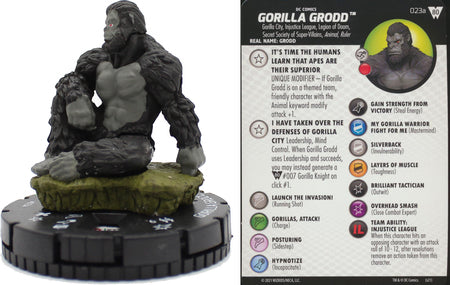 Gorilla Grodo - WW80-023a – BurroSingles