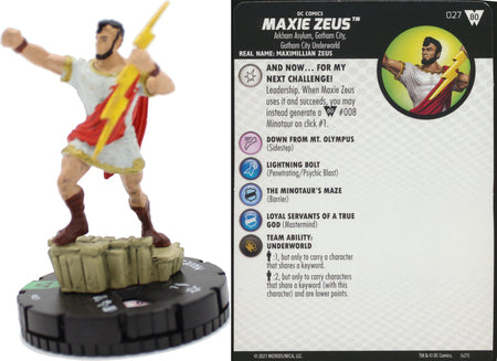 Maxie Zeus - WW80-027 – BurroSingles