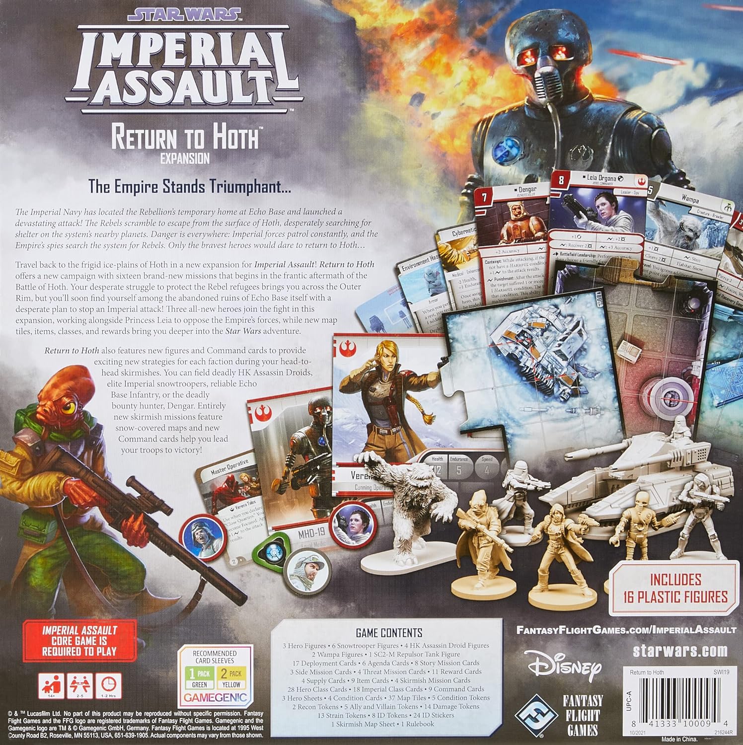Star Wars: Imperial Assault – Return to Hoth – BurroSingles