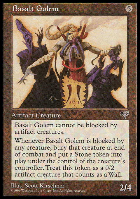 MIR - Basalt Golem – BurroSingles