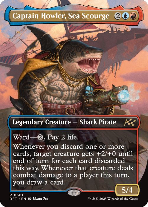 Captain Howler, Sea Scourge - DFT - 361 – BurroSingles