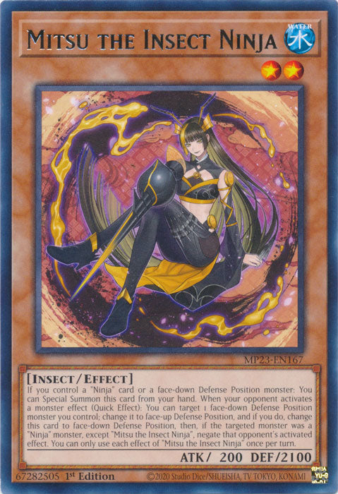 MP23-EN167 - Mitsu the Insect Ninja – BurroSingles