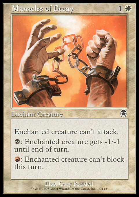 APC - Manacles of Decay – BurroSingles