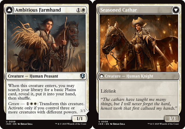 Ambitious Farmhand // Seasoned Cathar - INR - 8 – BurroSingles