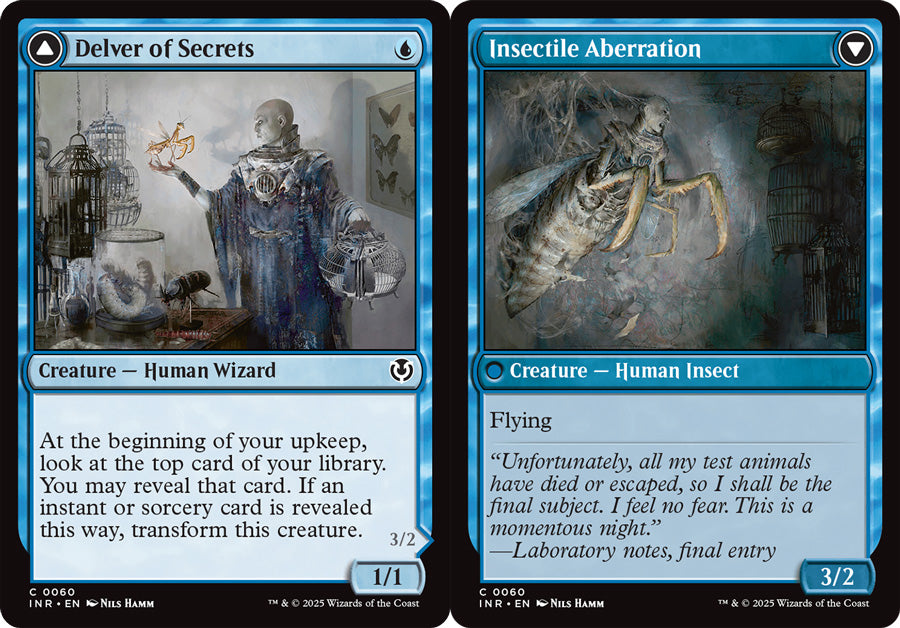 Delver of Secrets // Insectile Aberration - INR - 60 – BurroSingles