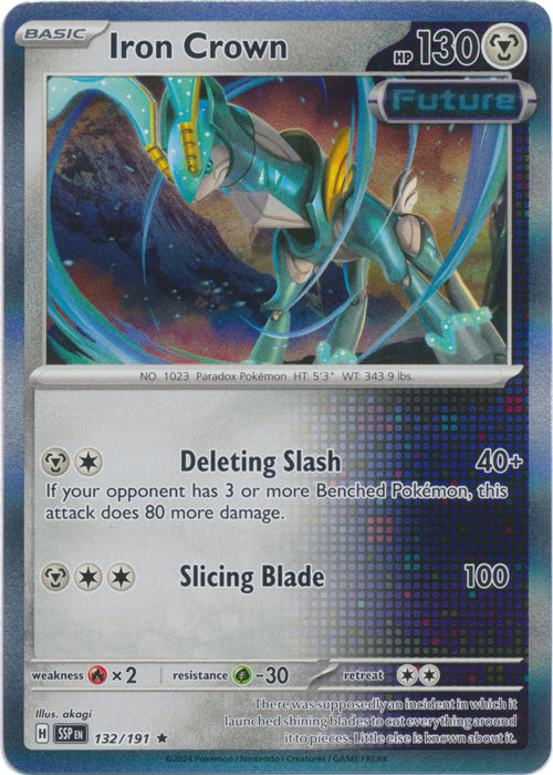 SSP - Iron Crown - 132/191 – BurroSingles