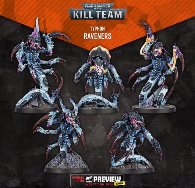 Kill Team - Xenos - Raveners – BurroSingles