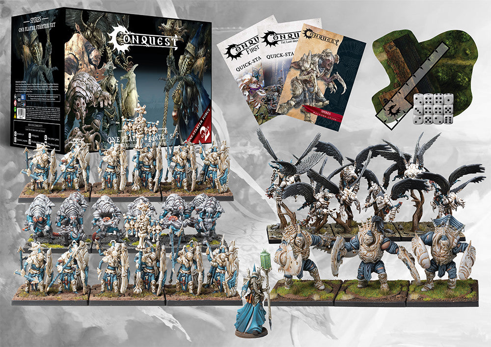 Spires: Conquest 2025 Supercharged Starter Set *PRE ORDER* – BurroSingles