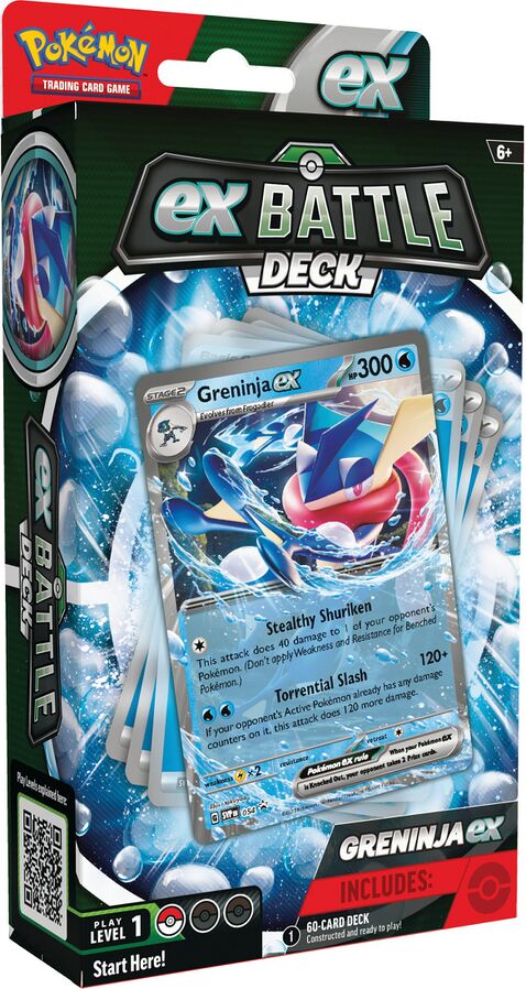 Pokémon TCG - Battle Deck ex Greninja ex & kangaskhan ex – BurroSingles